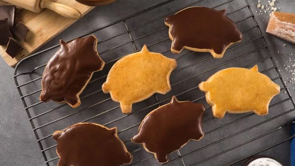 Puerquitos de piloncillo cubiertos de chocolate - Rexal