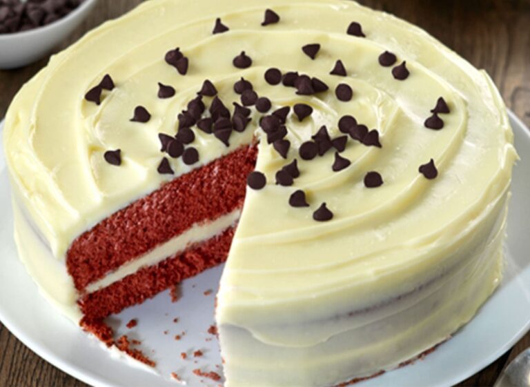 Pastel red velvet con cubierta - Rexal