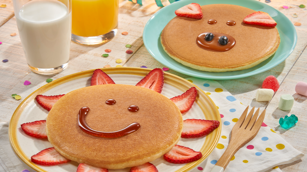 Hot cakes en forma de sol - Rexal